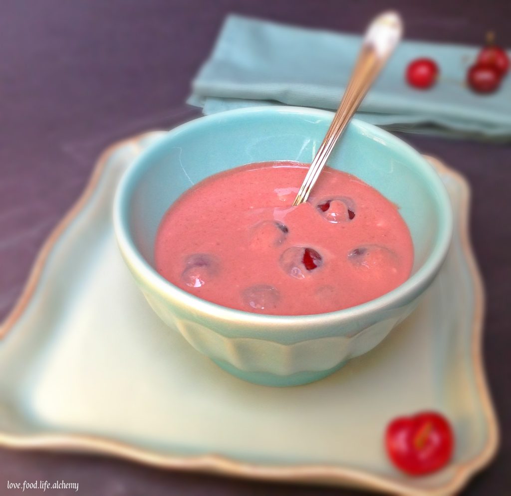 Cooling Summertime Hungarian Cherry Soup